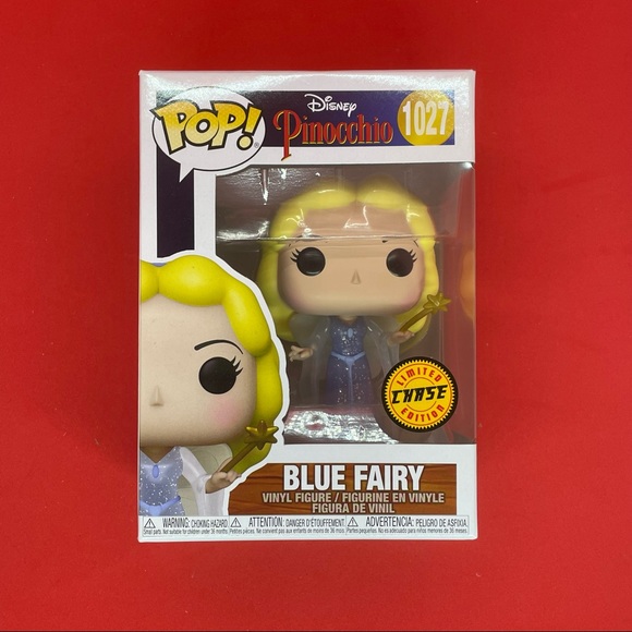 Funko | Toys | Blue Fairy Funko Pop Disney 27 Pinocchio Rare Chase Blue ...